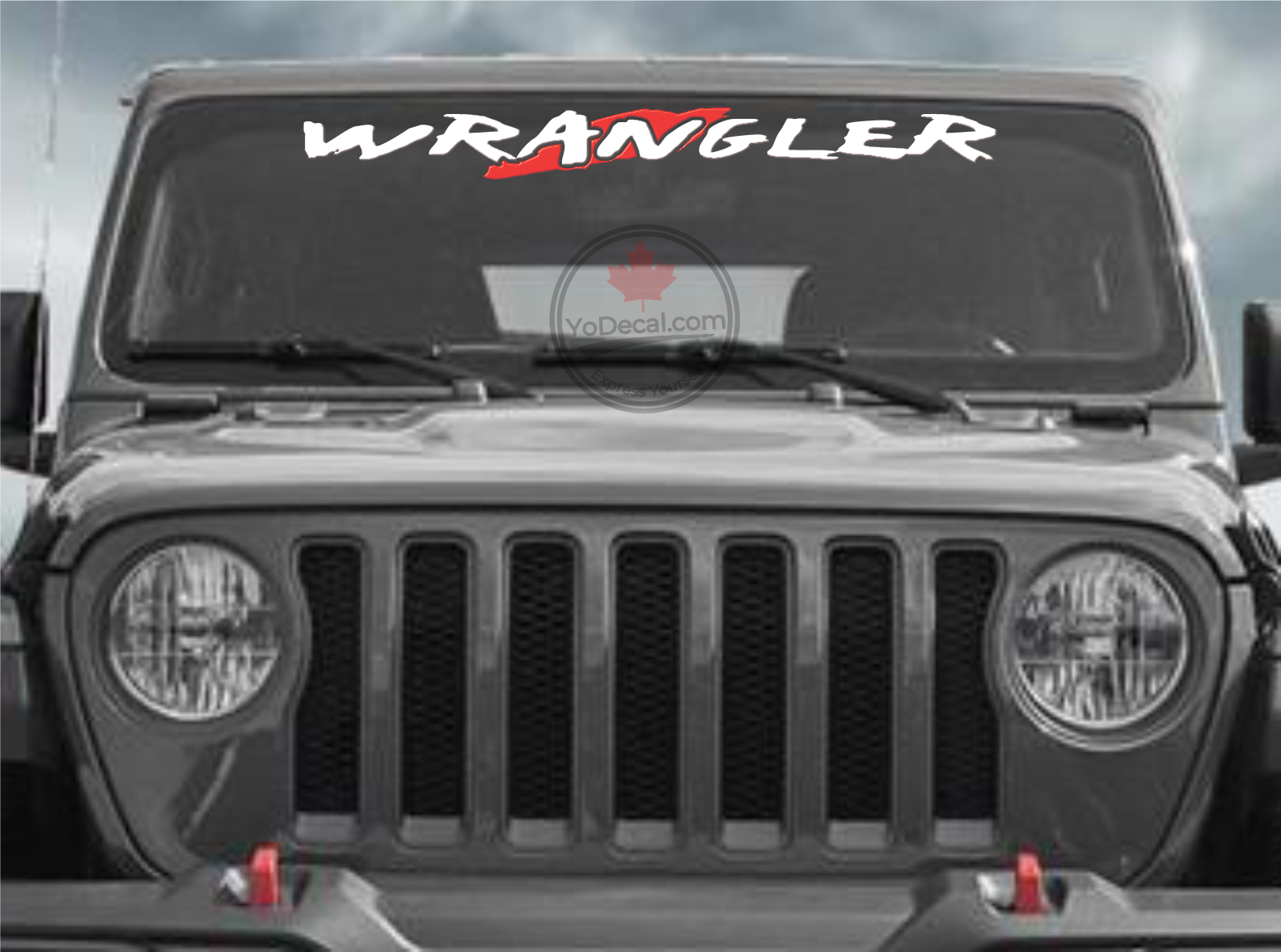 'Wrangler 38 Banner' Premium Vinyl Decal – YoDecal.com