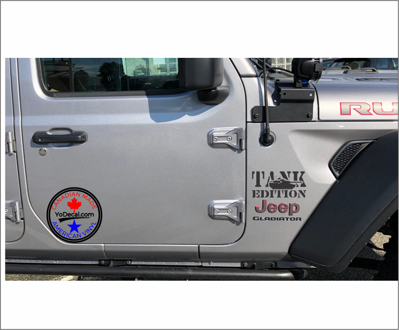 'Tank Edition - Leopard' Premium Vinyl Decal / Sticker – YoDecal.com